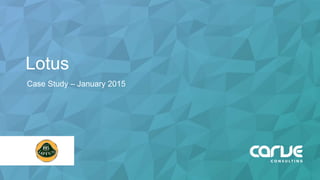 Lotus - Lead generation | PPT