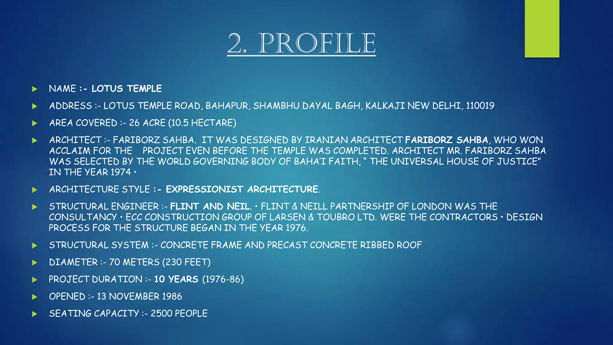 Lotus temple case study by Anjali Sethiya | PDF