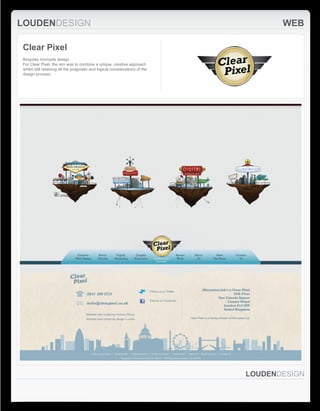 Web design portfolio | PDF