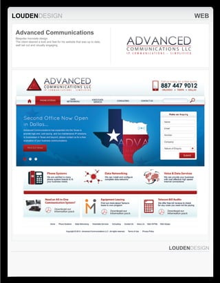 Web design portfolio | PDF