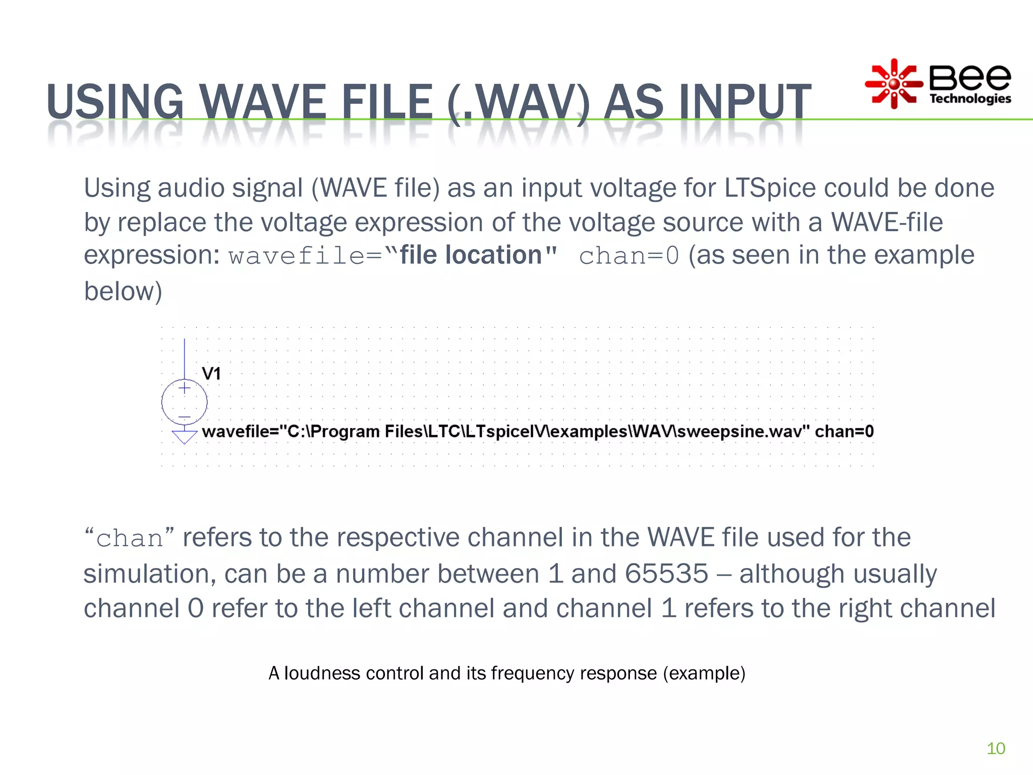 LTspice audio simulation | PDF