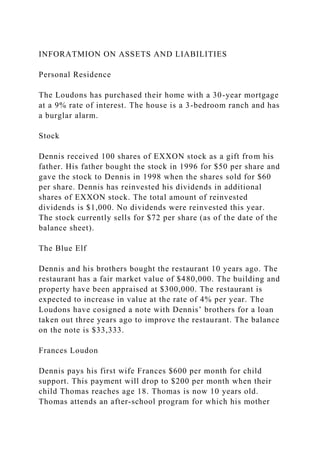 LOUDON CASEPERSONAL INFORMATION AND BACKGROUNDDennis and Sar.docx ...