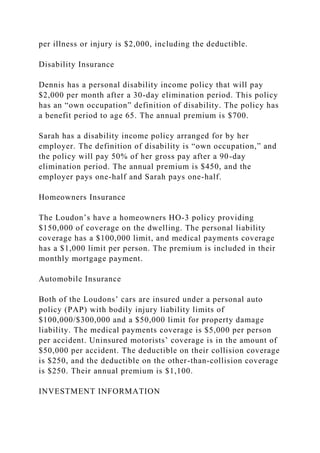 LOUDON CASEPERSONAL INFORMATION AND BACKGROUNDDennis and Sar.docx ...