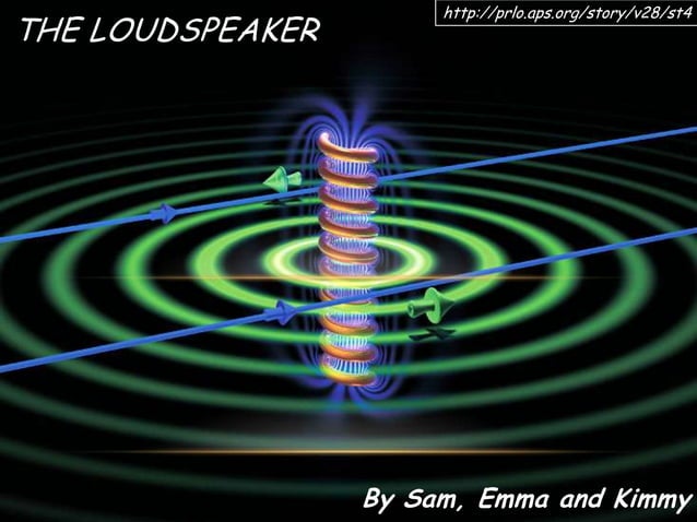 Loudspeaker | PPTX | Physics | Science