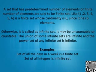 types of sets | PPTX