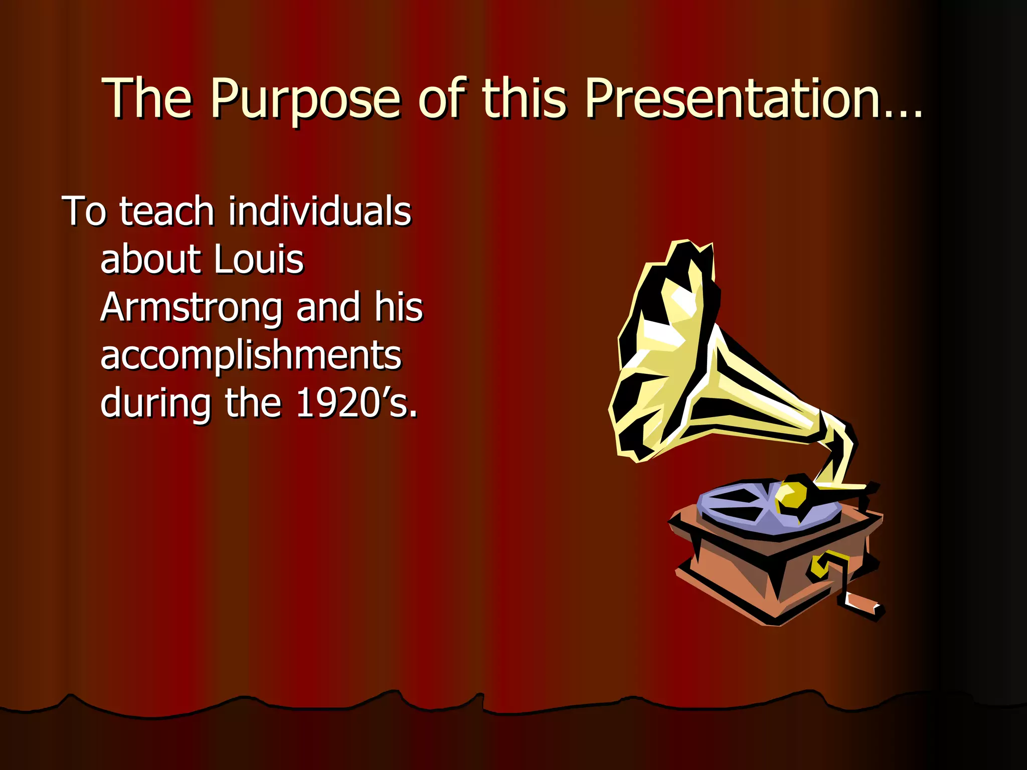 Louis Armstrong | PPT