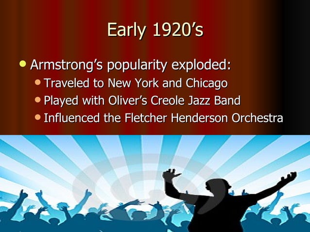 Louis Armstrong | PPT | Jazz | Music