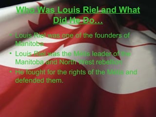 Louis Riel | PPT
