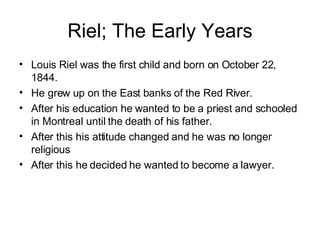 Louis Riel | PPT
