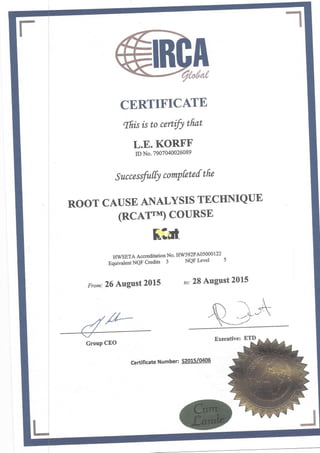 Louisa korff | PDF | Career Advice | Careers