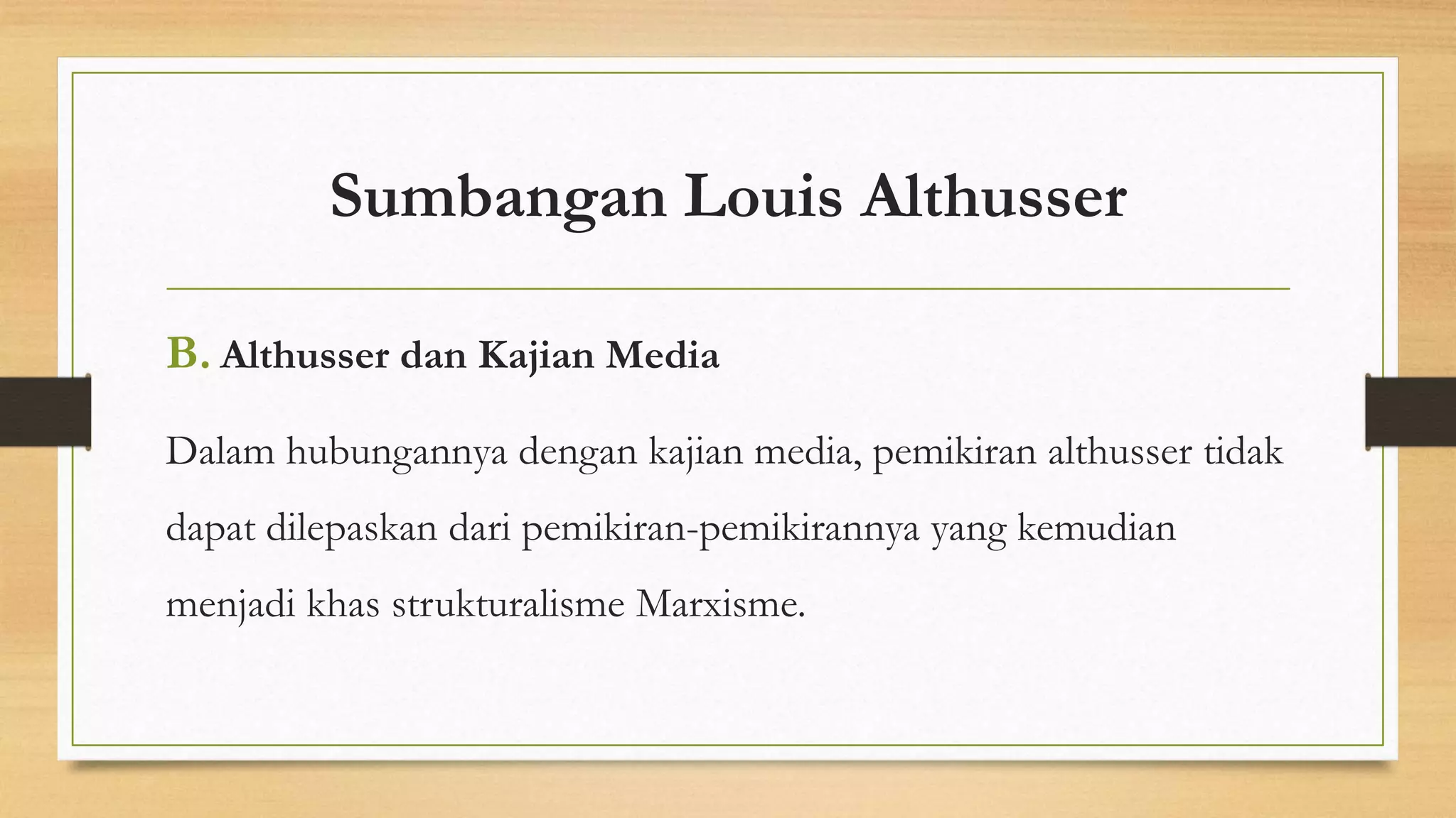 Louis Althusser | PPTX