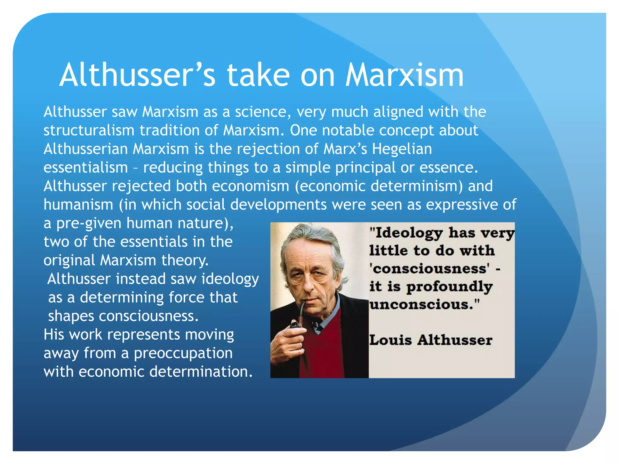 Louis althusser | PPTX