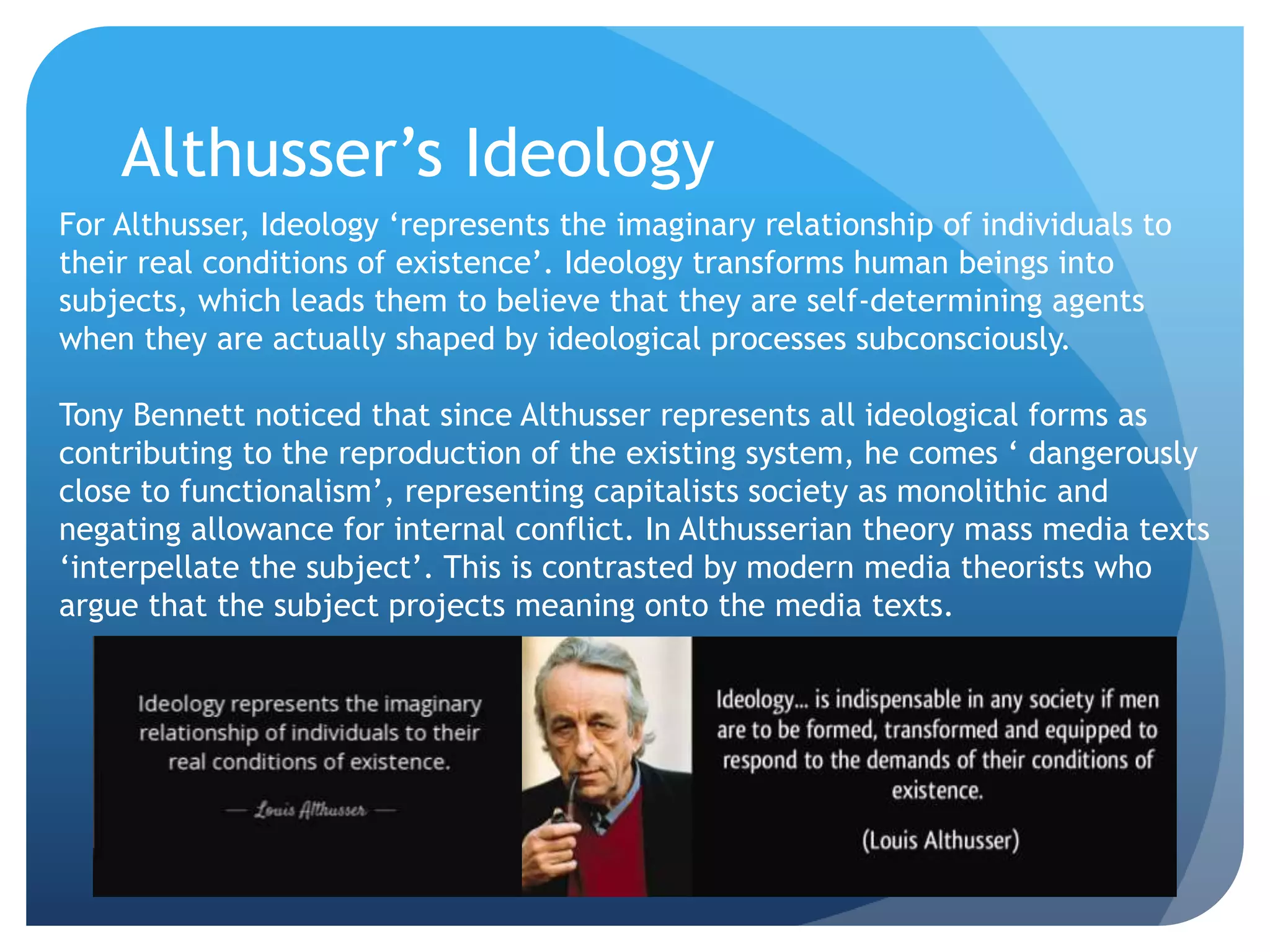 Louis althusser | PPTX