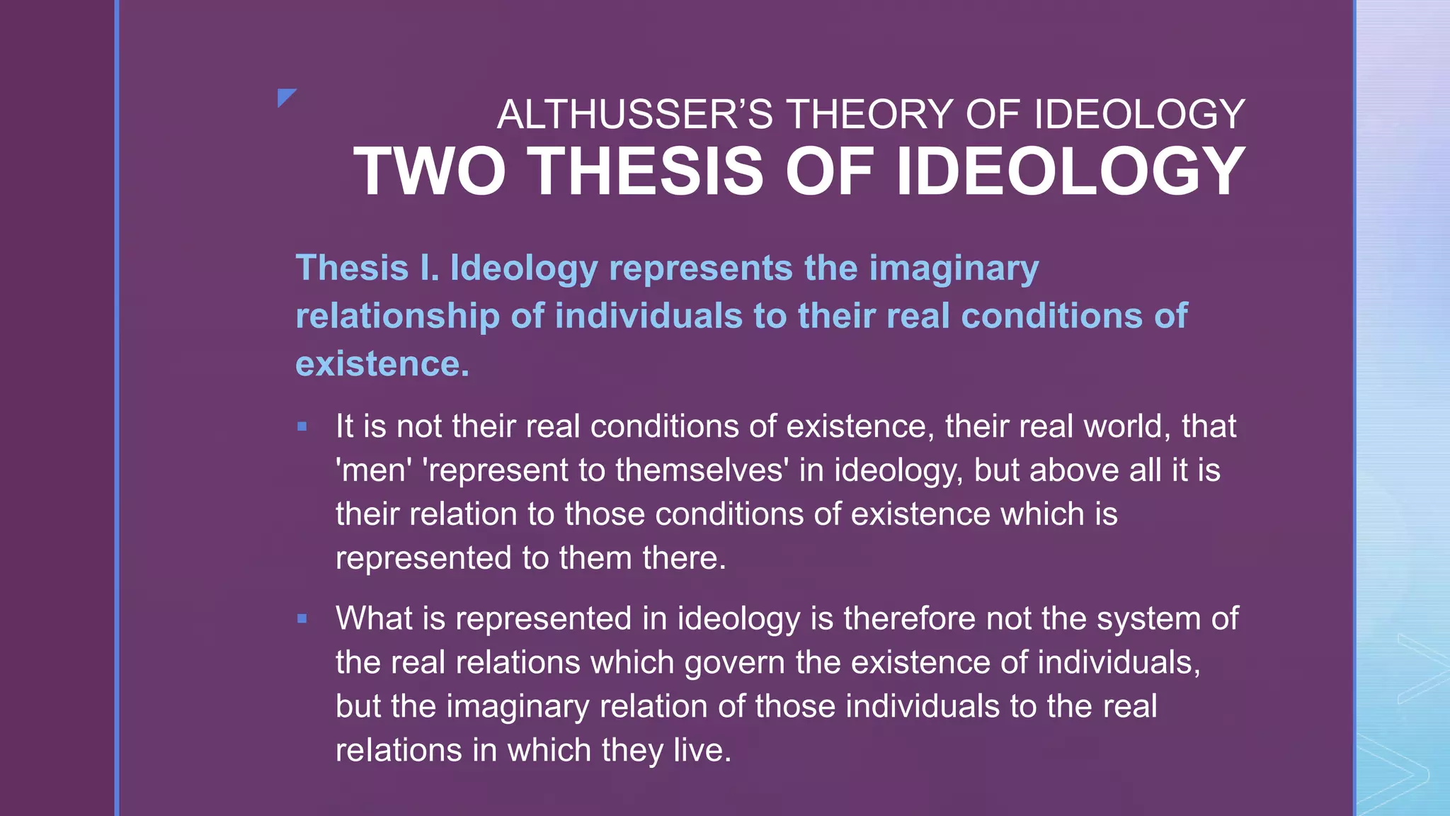 Louis Althusser _Ideology and Ideological State Apparatuses | PPTX
