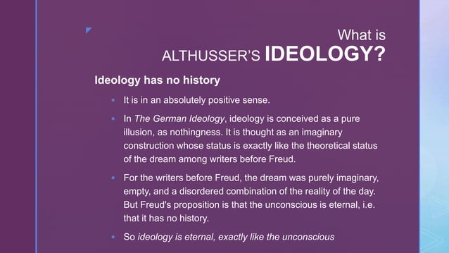 Louis Althusser _Ideology and Ideological State Apparatuses | PPT