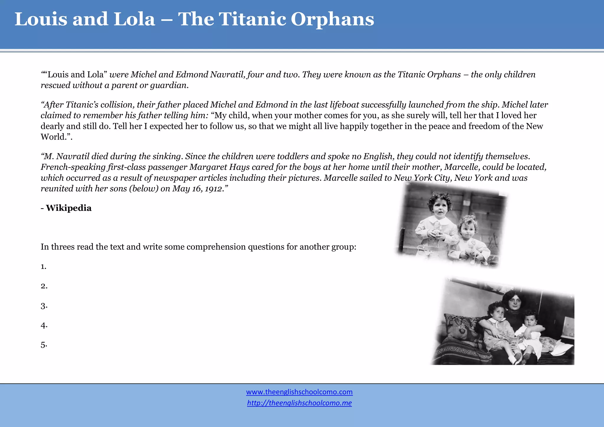 Louis and lola | PDF