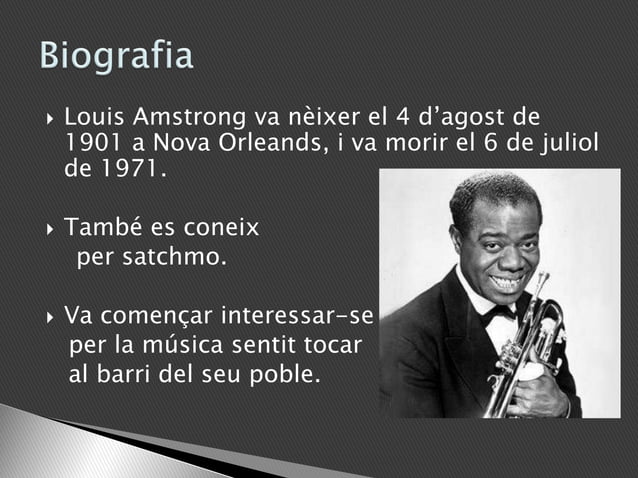 Louis armstrong | PDF