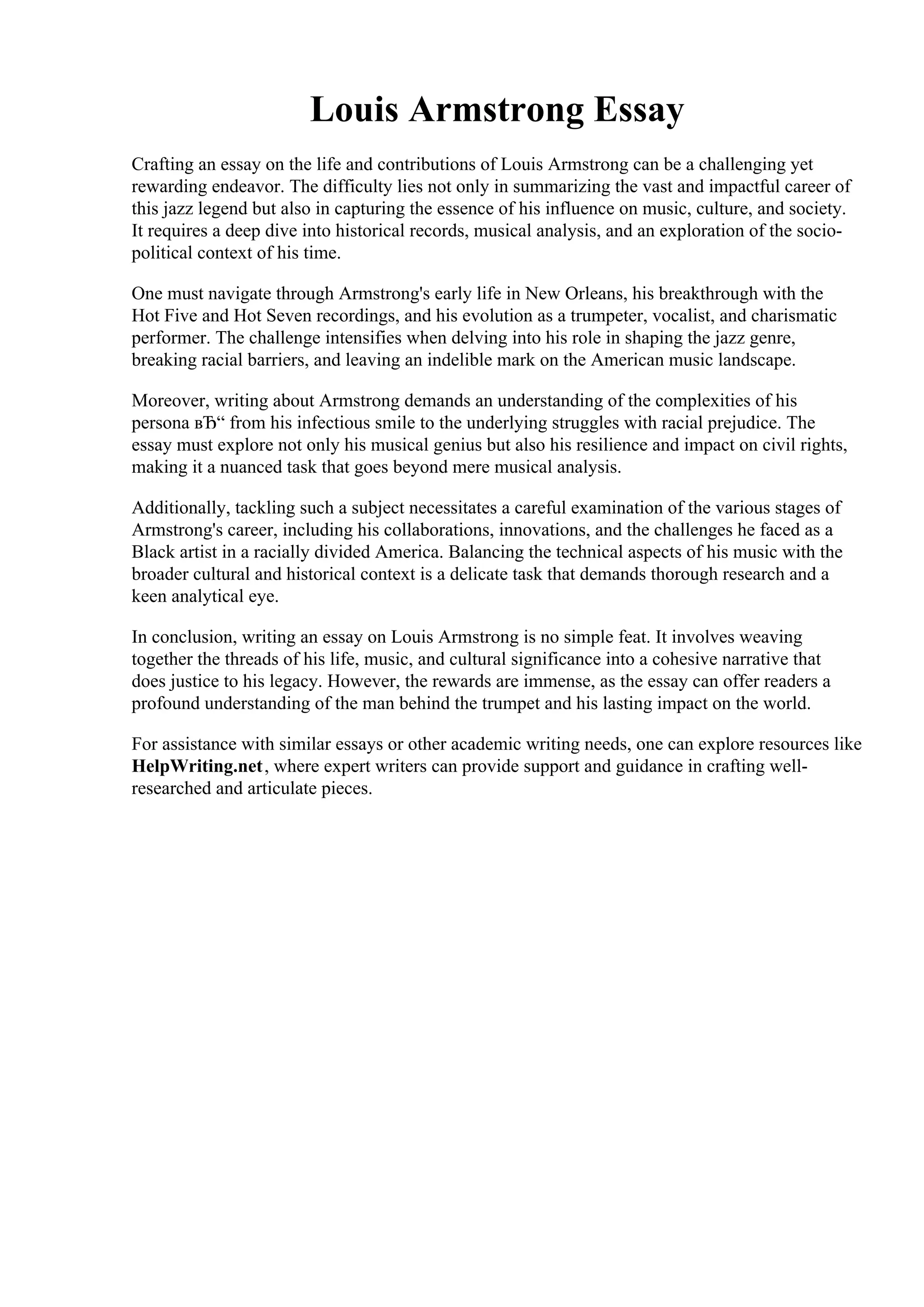 Louis Armstrong Essay.pdf