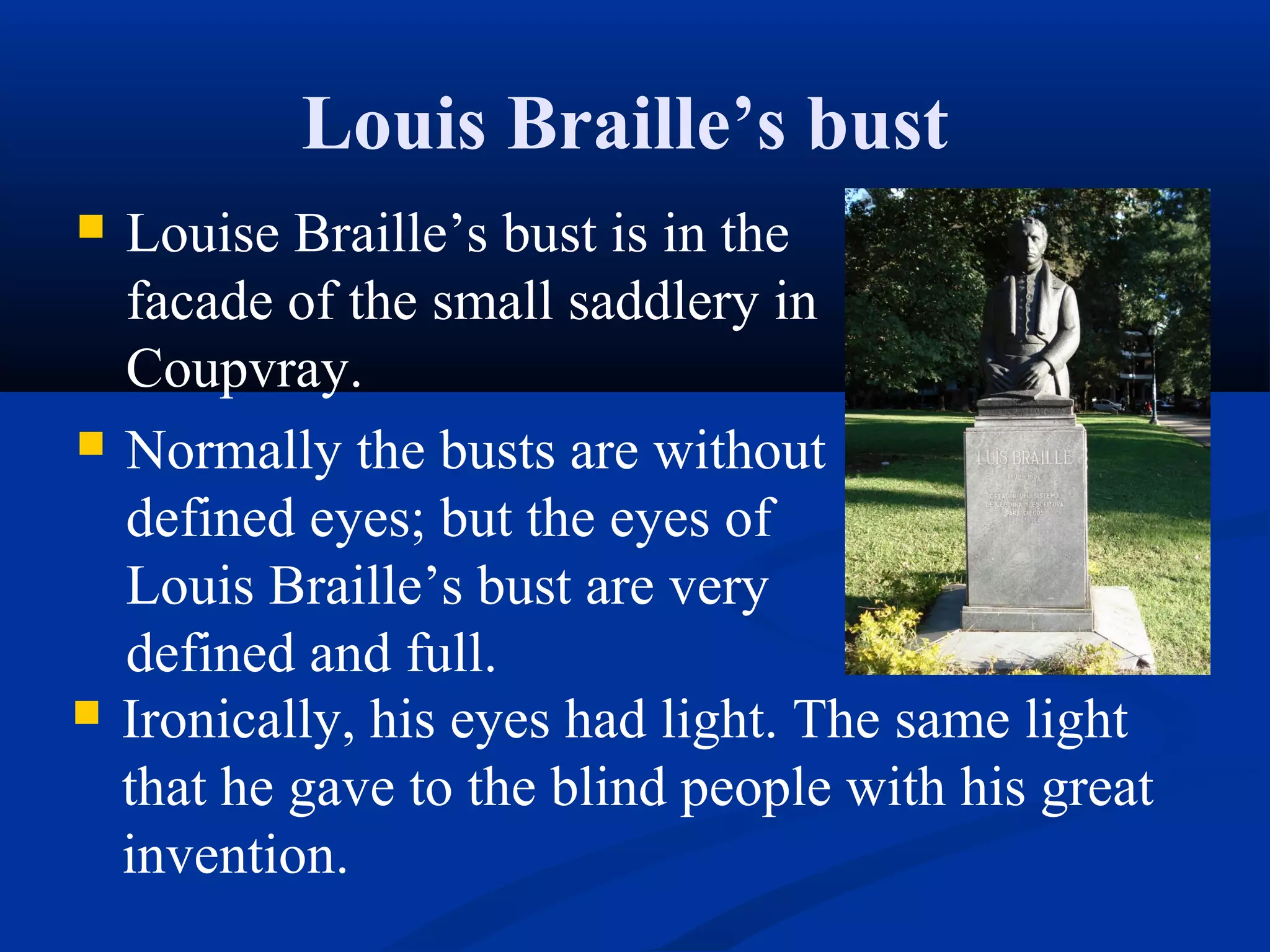 LOUIS BRAILLE (ENGLISH) | PPT