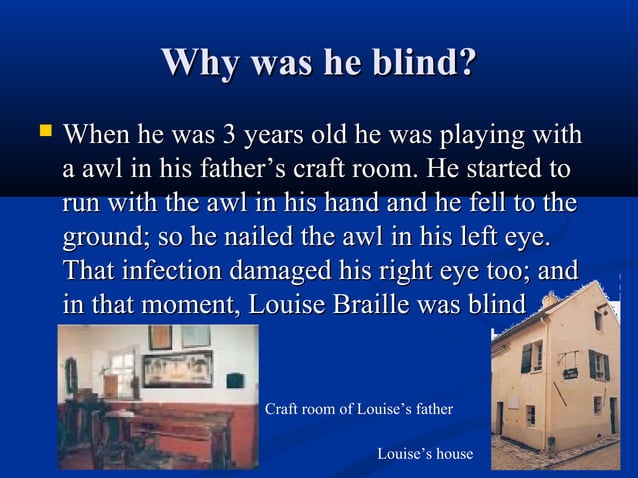 LOUIS BRAILLE (ENGLISH) | PPT