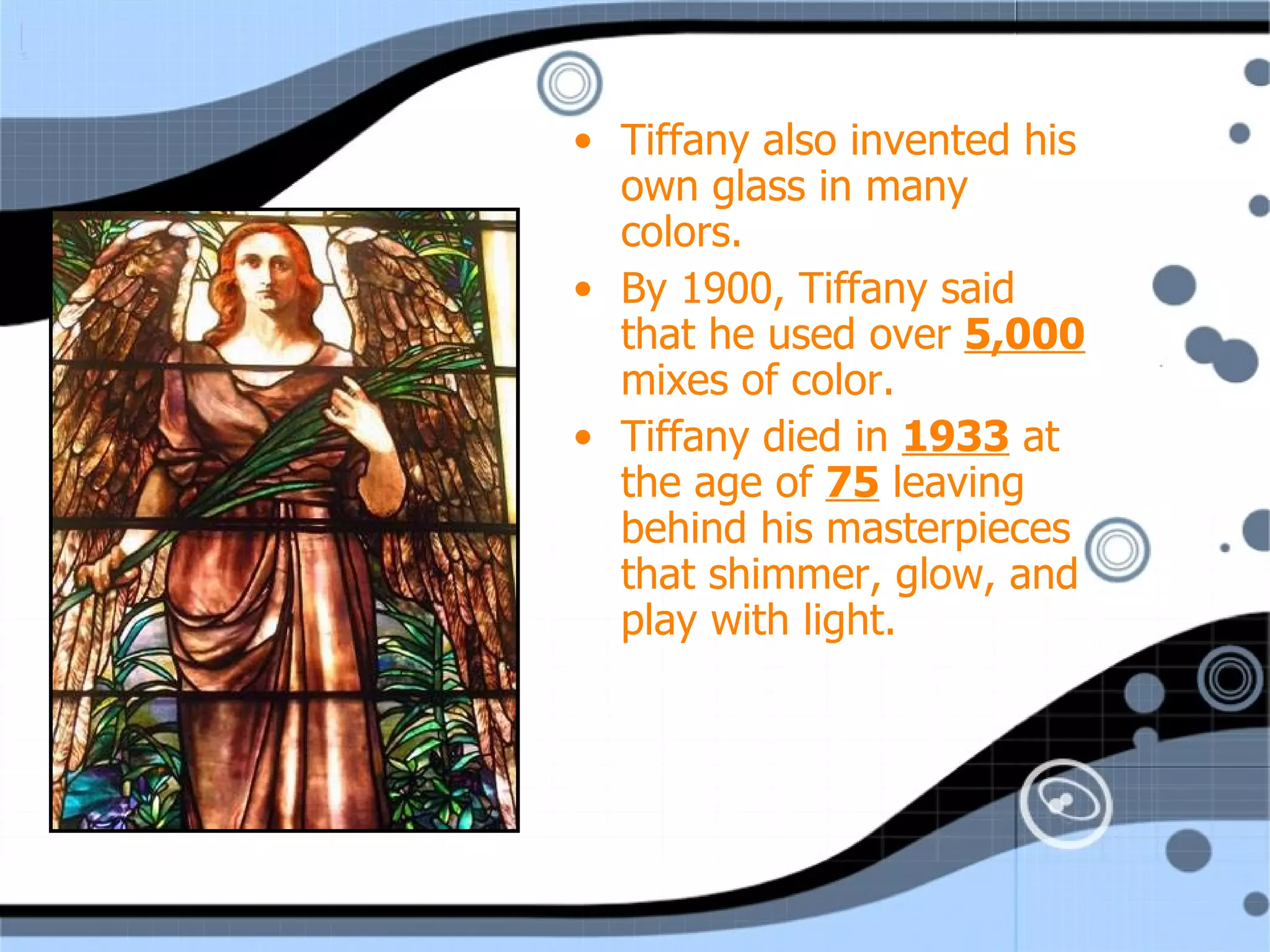 Louis comfort tiffany | PPT