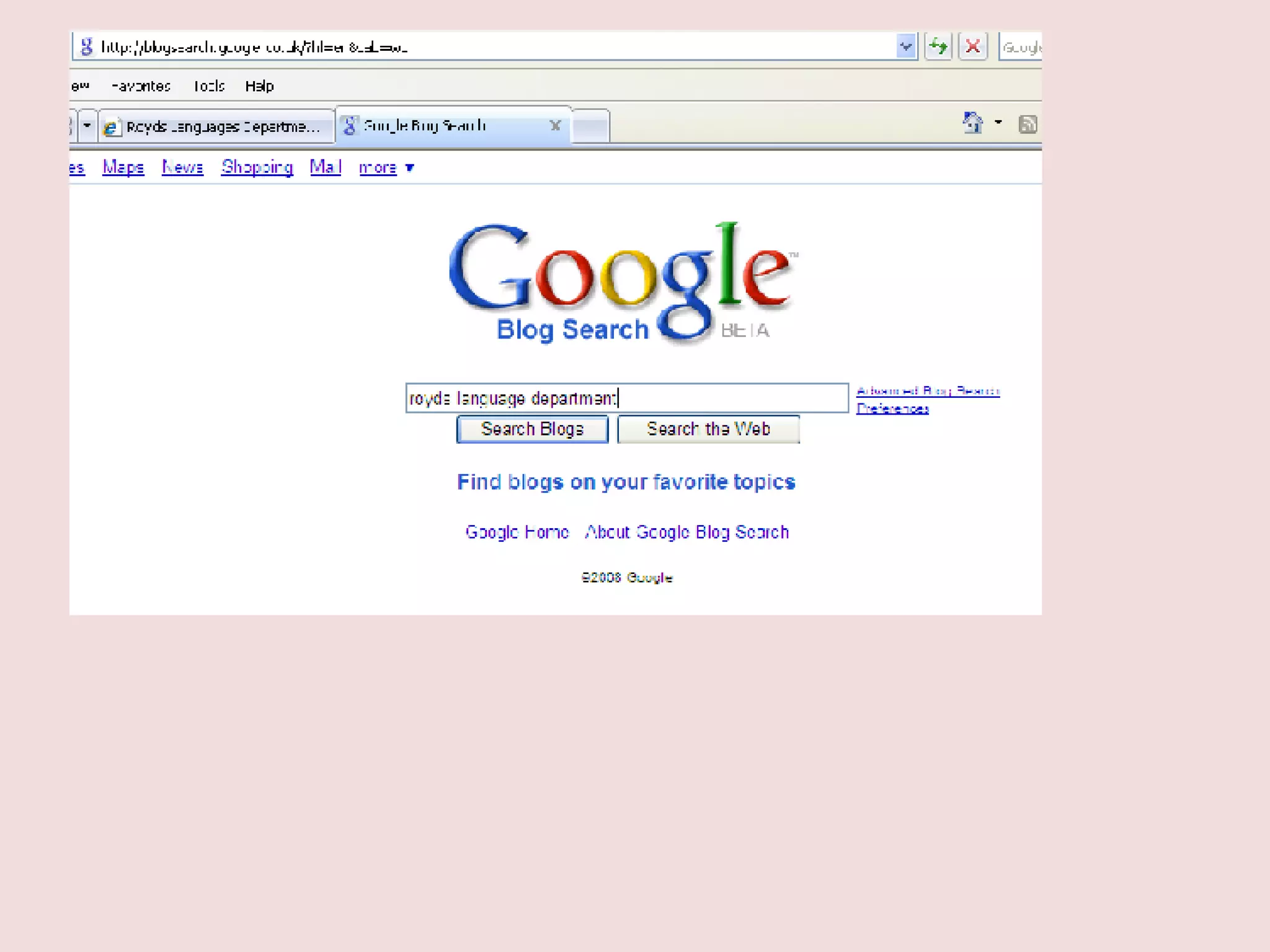 ICT- thinking outside the classroom box | PPT