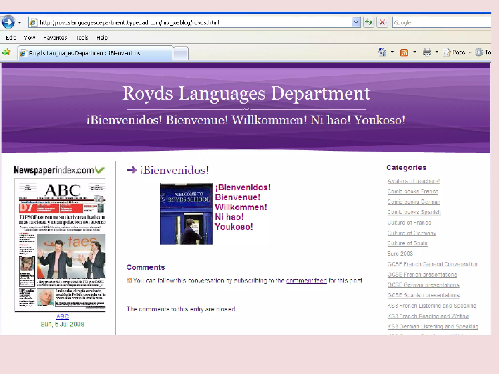 ICT- thinking outside the classroom box | PPT