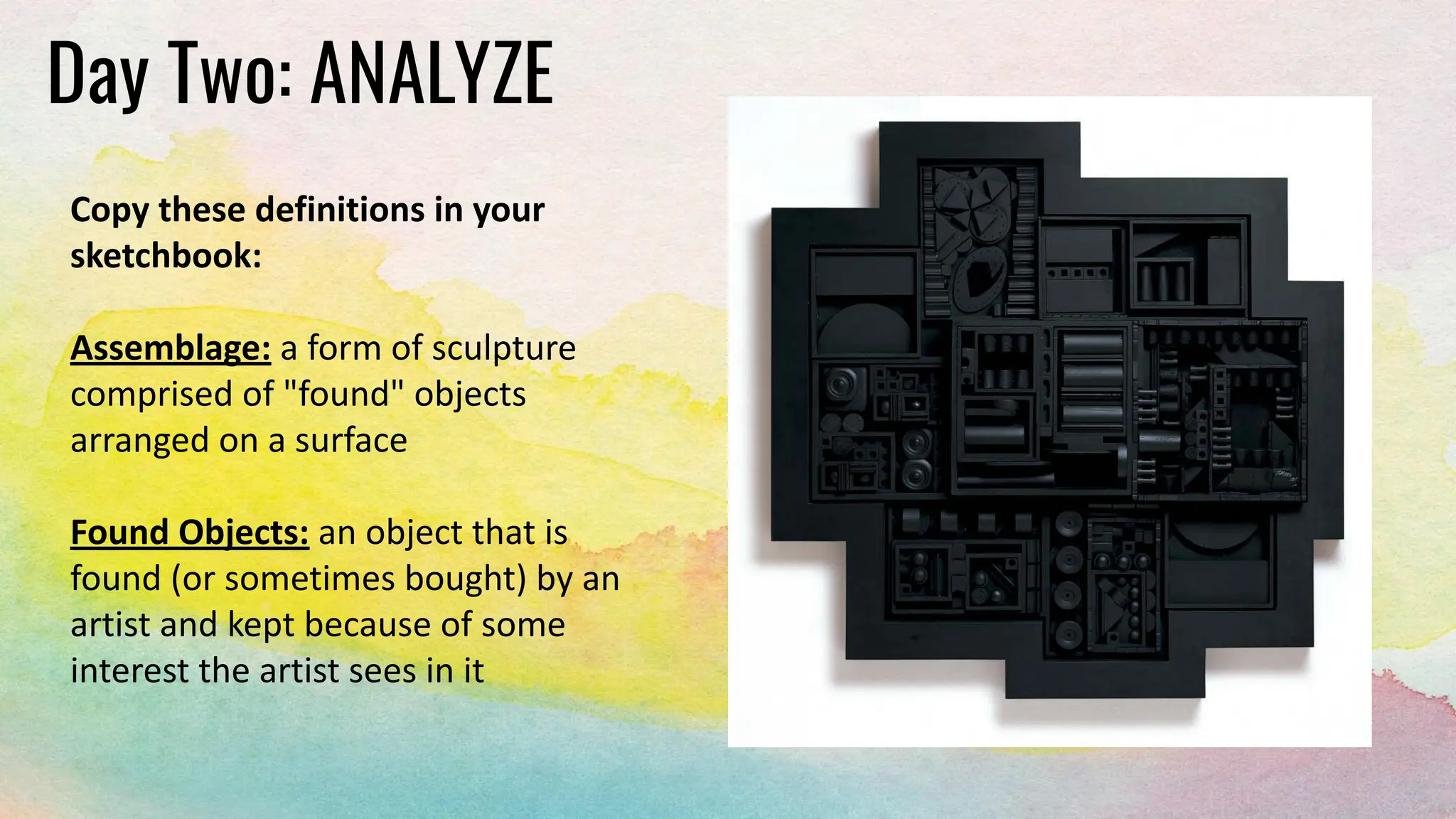 A slideshow about the amazing Louise-Nevelson | PPT