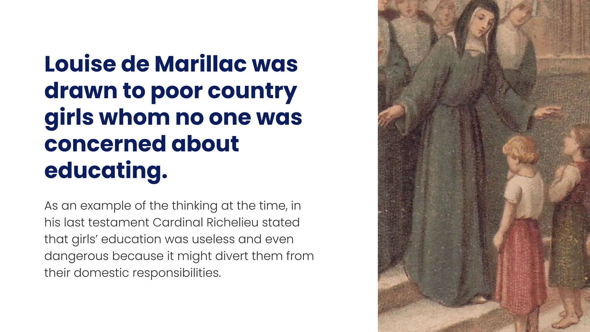St. Louise de Marillac and Poor Children | PDF