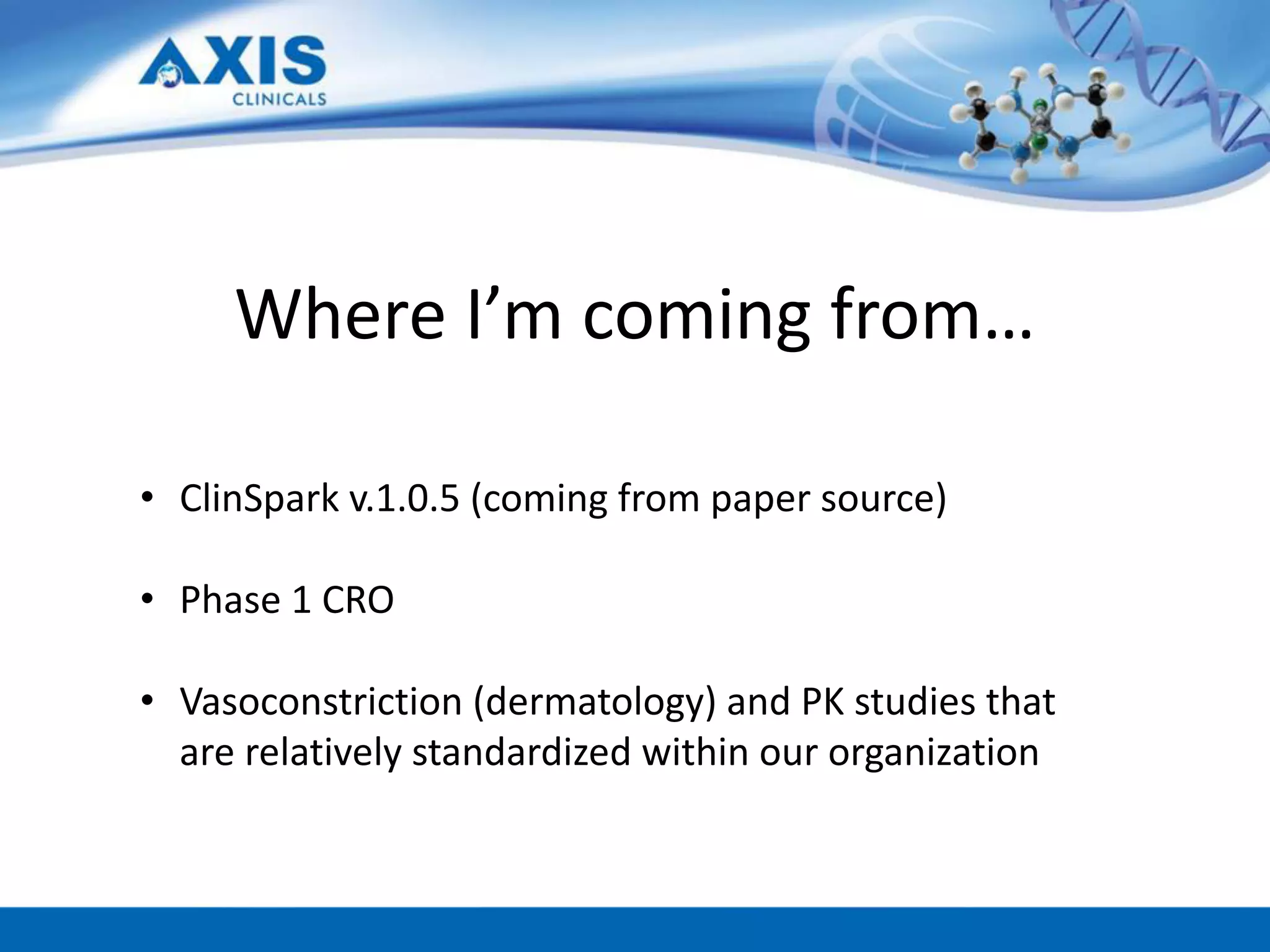 Study Design - testing and approval - how to do this efficiently and to ...