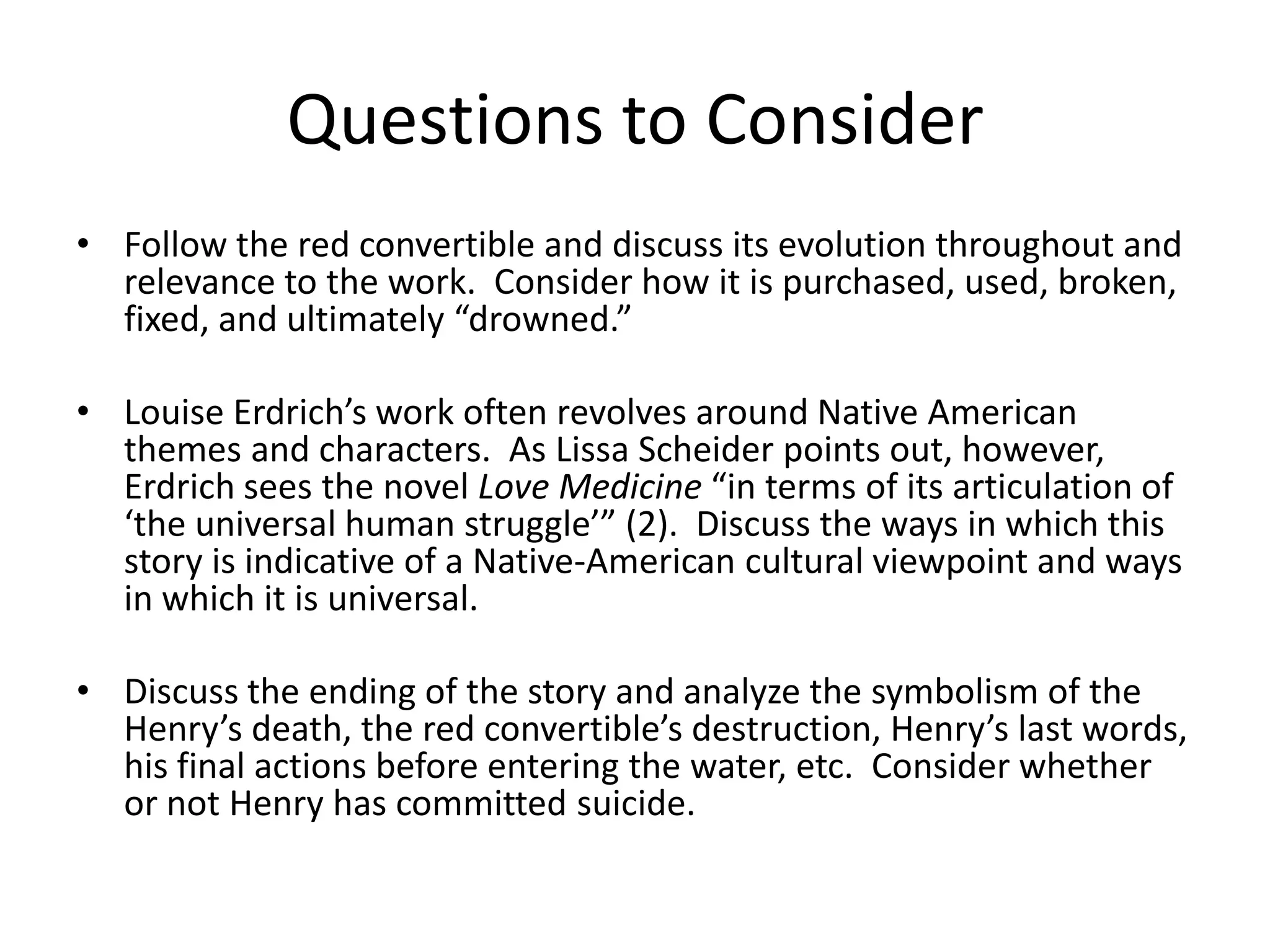 Louise erdrich presentation | PPTX