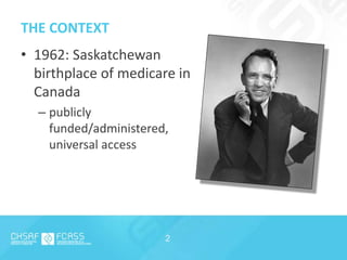 Louise Simard: Healthcare reform in Saskatchewan in the 1990s | PDF