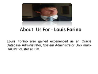 Louis forino | PPT
