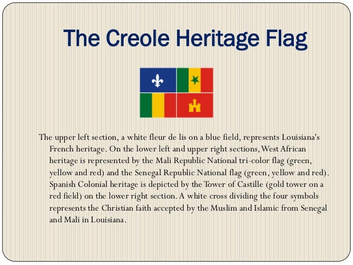 Louisiana Creole Heritage Presentation