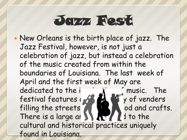 Louisiana festivals!!! | PPTX