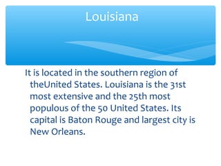 Louisianapowerpoint | PPT