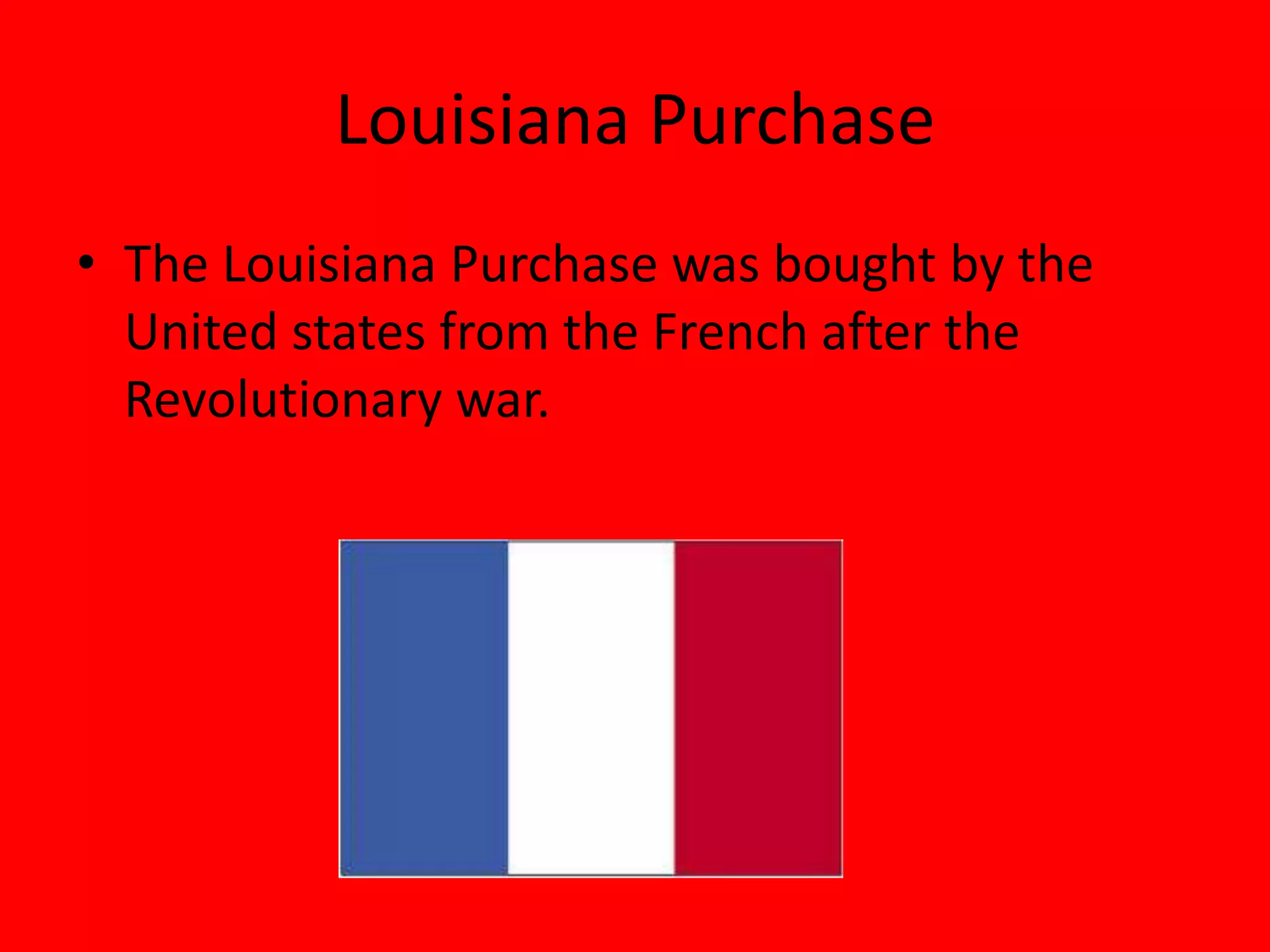 Louisiana purchase | PPTX