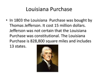 Louisiana purchase | PPTX