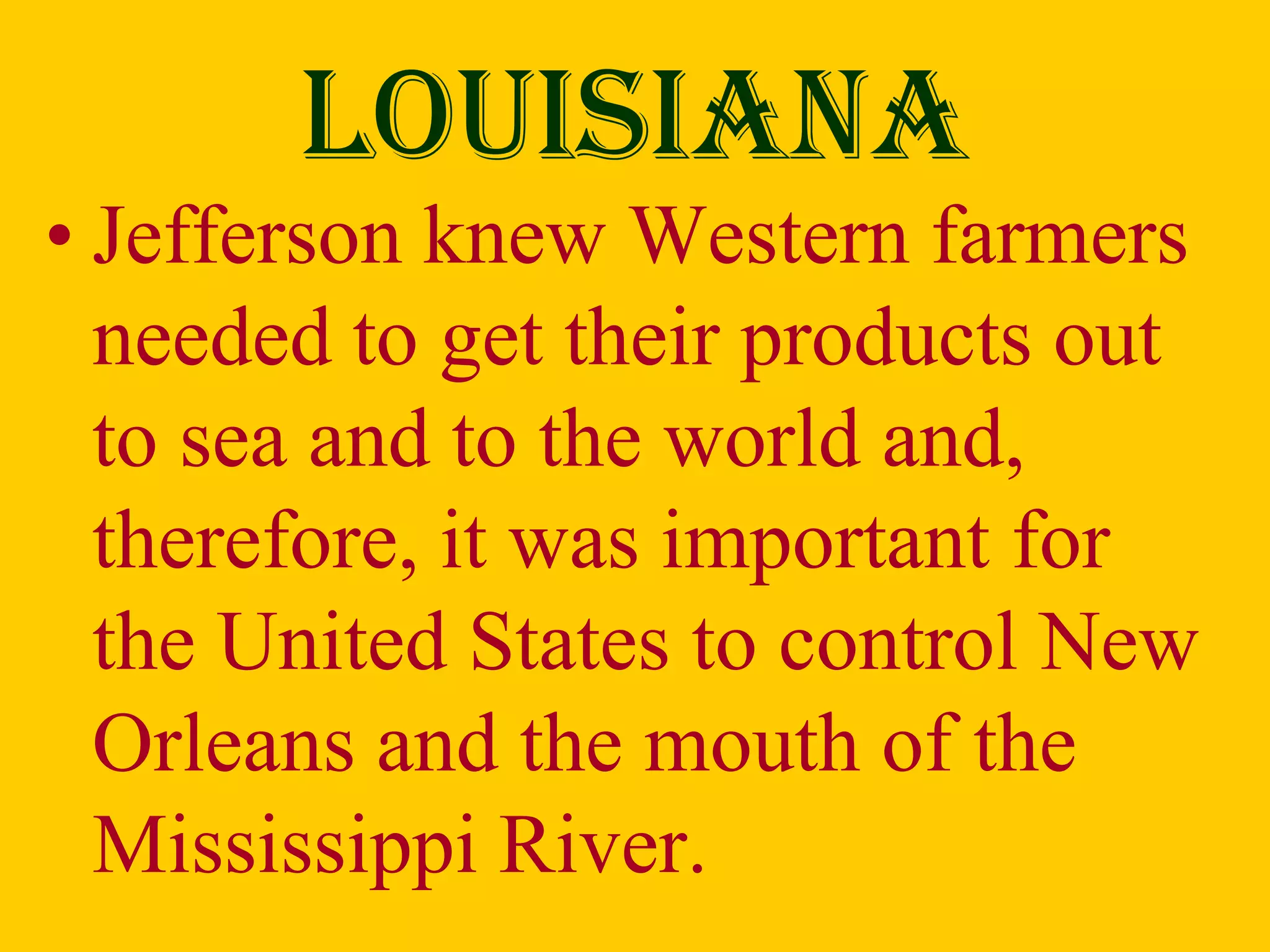 Louisiana Purchase and the Corps of Discovery | PPT