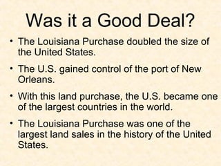 Louisiana purchase | PPT