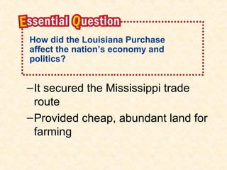 Louisiana purchase | PPT