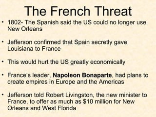 Louisiana purchase | PPT