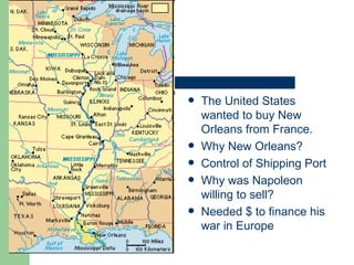 Louisiana Purchase Use With Worksheet | PPT