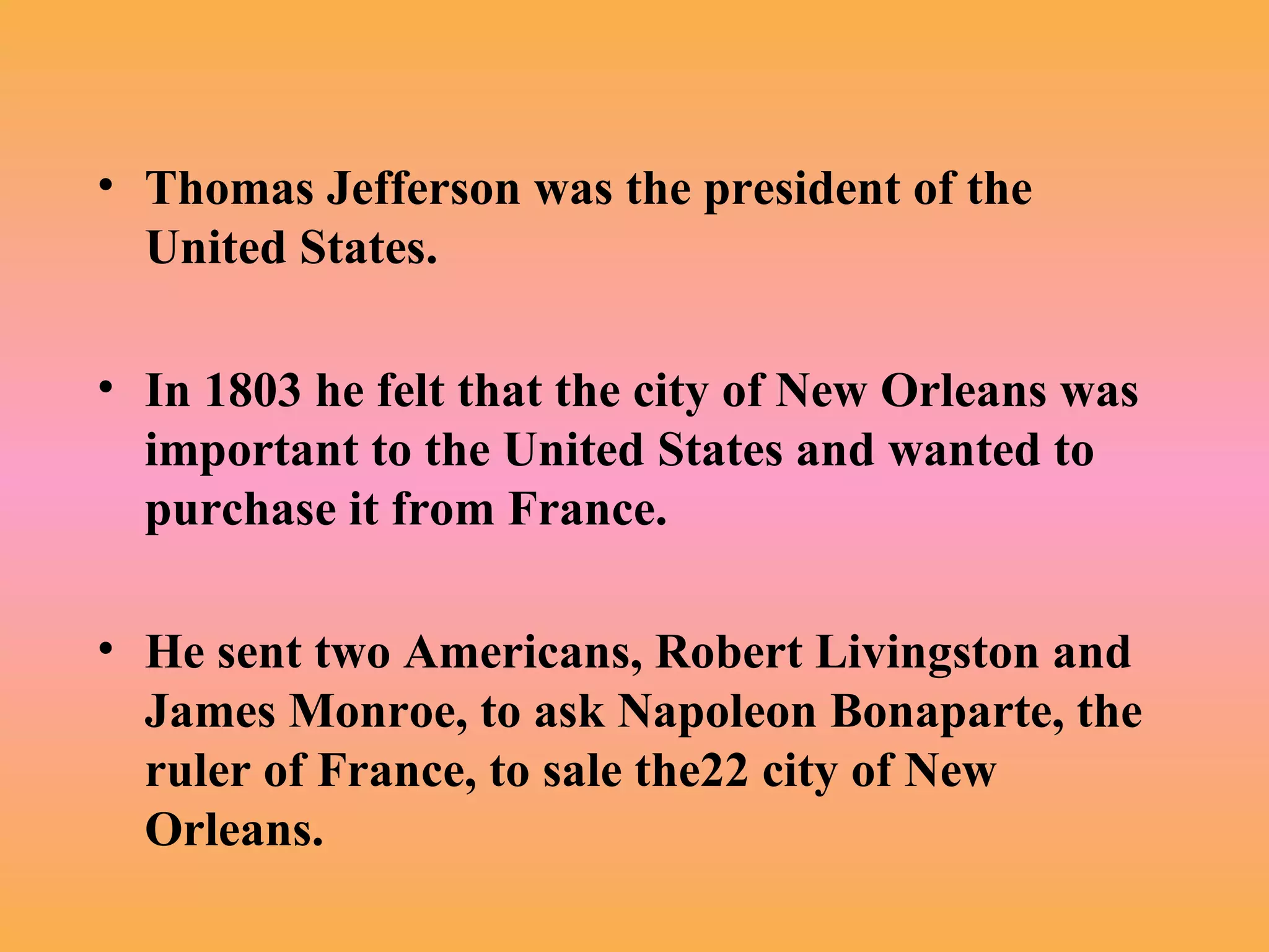 Louisiana Purchase Powerpoint Presentation | PPT