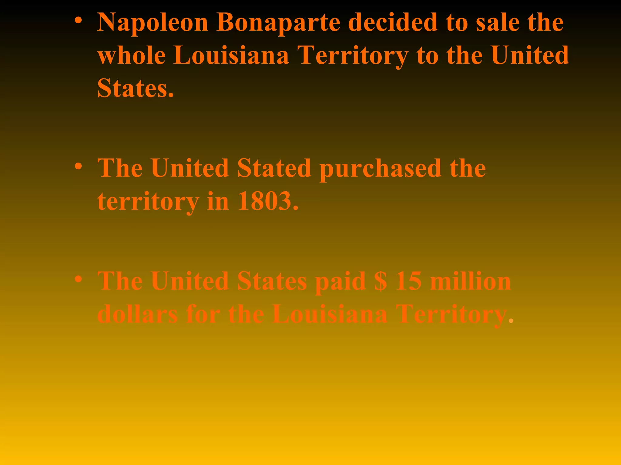 Louisiana Purchase Powerpoint Presentation | PPT