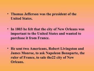 Louisiana Purchase Powerpoint Presentation | PPT