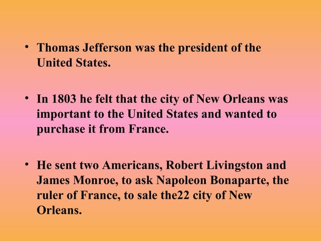 Louisiana Purchase Powerpoint Presentation | PPT