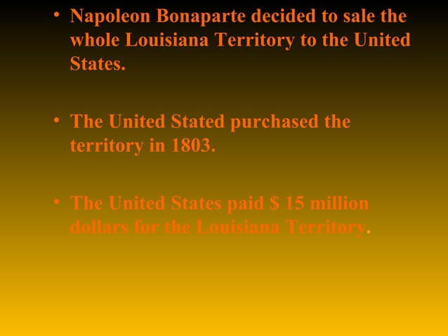 Louisiana Purchase Powerpoint Presentation | PPT