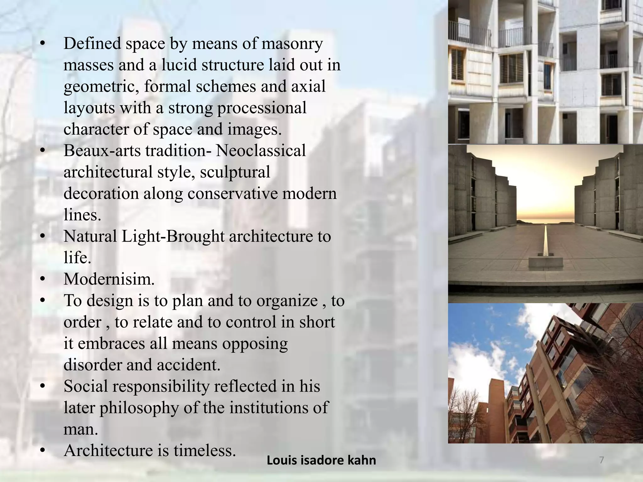 Louis i kahn | PPTX