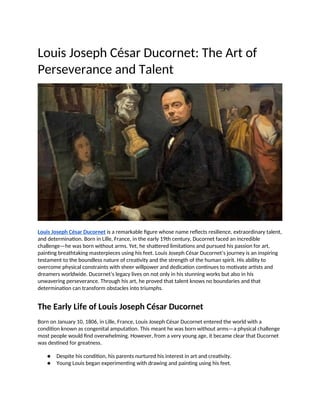 Louis Joseph César Ducornet_ The Art of Perseverance and Talent.docx
